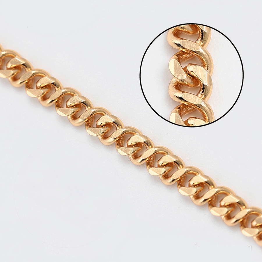 Lantisor elegant placat aur 18K - Accessories For You