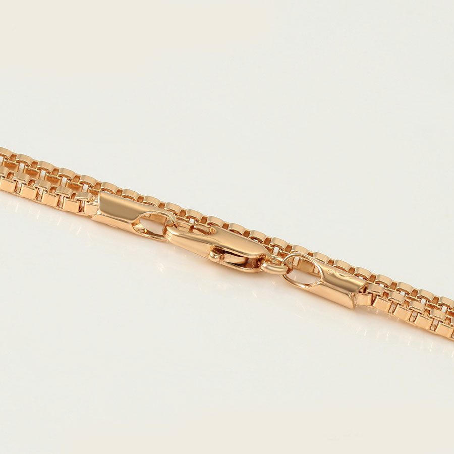 Lantisor model deosebit placat aur 18K - Accessories For You