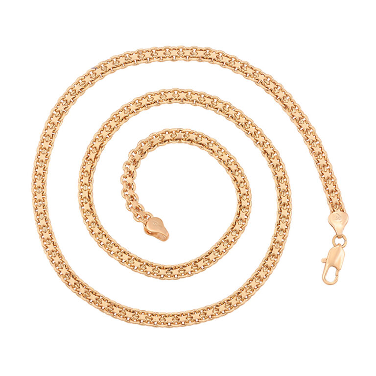 Lantisor unisex lat placat aur 18K | Accessories For You | Afy.ro