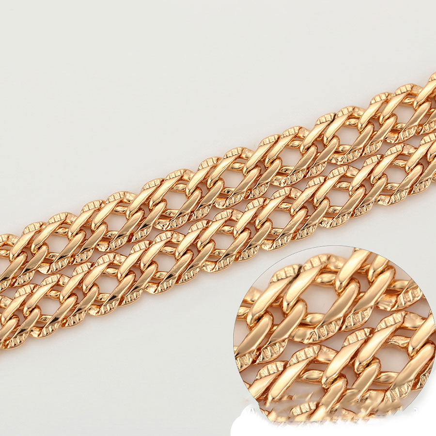 Colier elegant lat placat aur 18K – Accessories For You