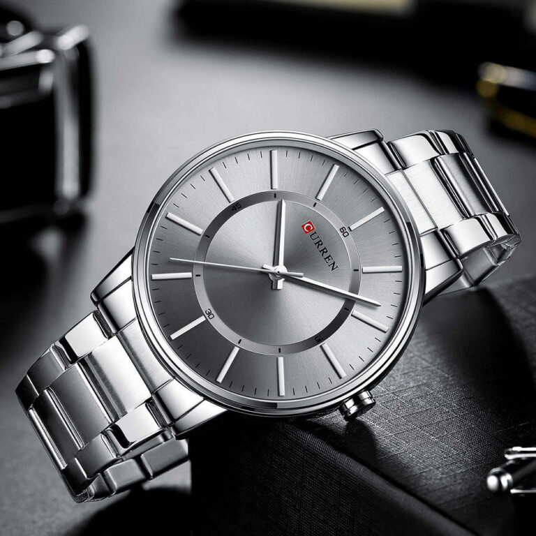 Ceas argintiu business Curren | Accessories For You | Afy.ro