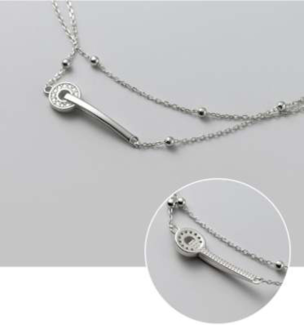 Bratara dubla argint 925 bilute Ana | Accessories For You | Afy.ro