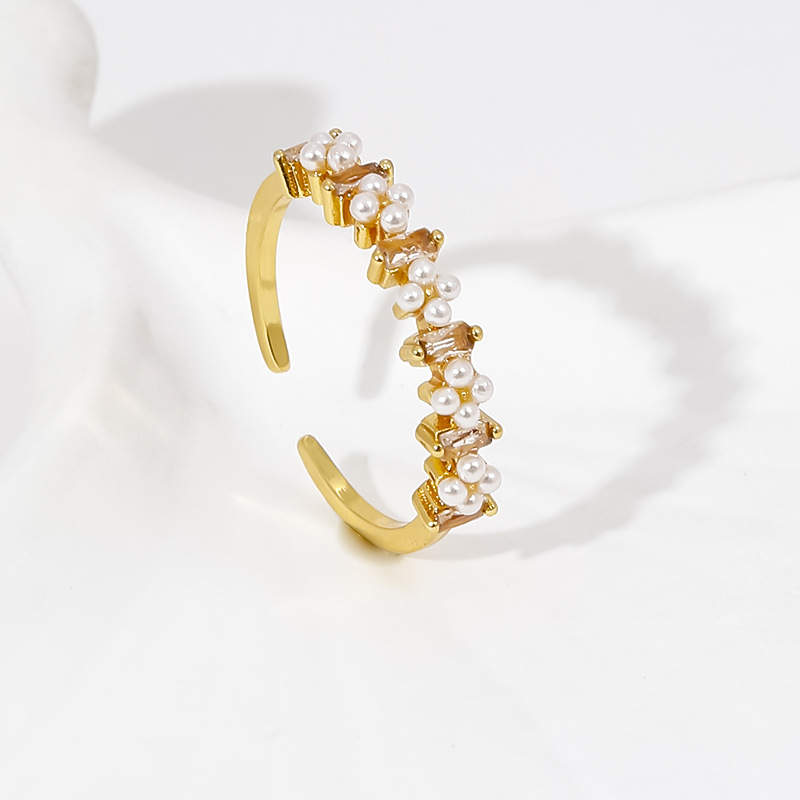 Inel placat aur Delicate pearls | Accessories For You | Afy.ro