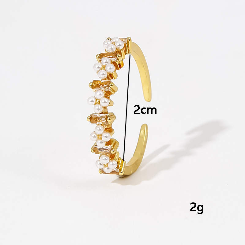 Inel placat aur Delicate pearls | Accessories For You | Afy.ro