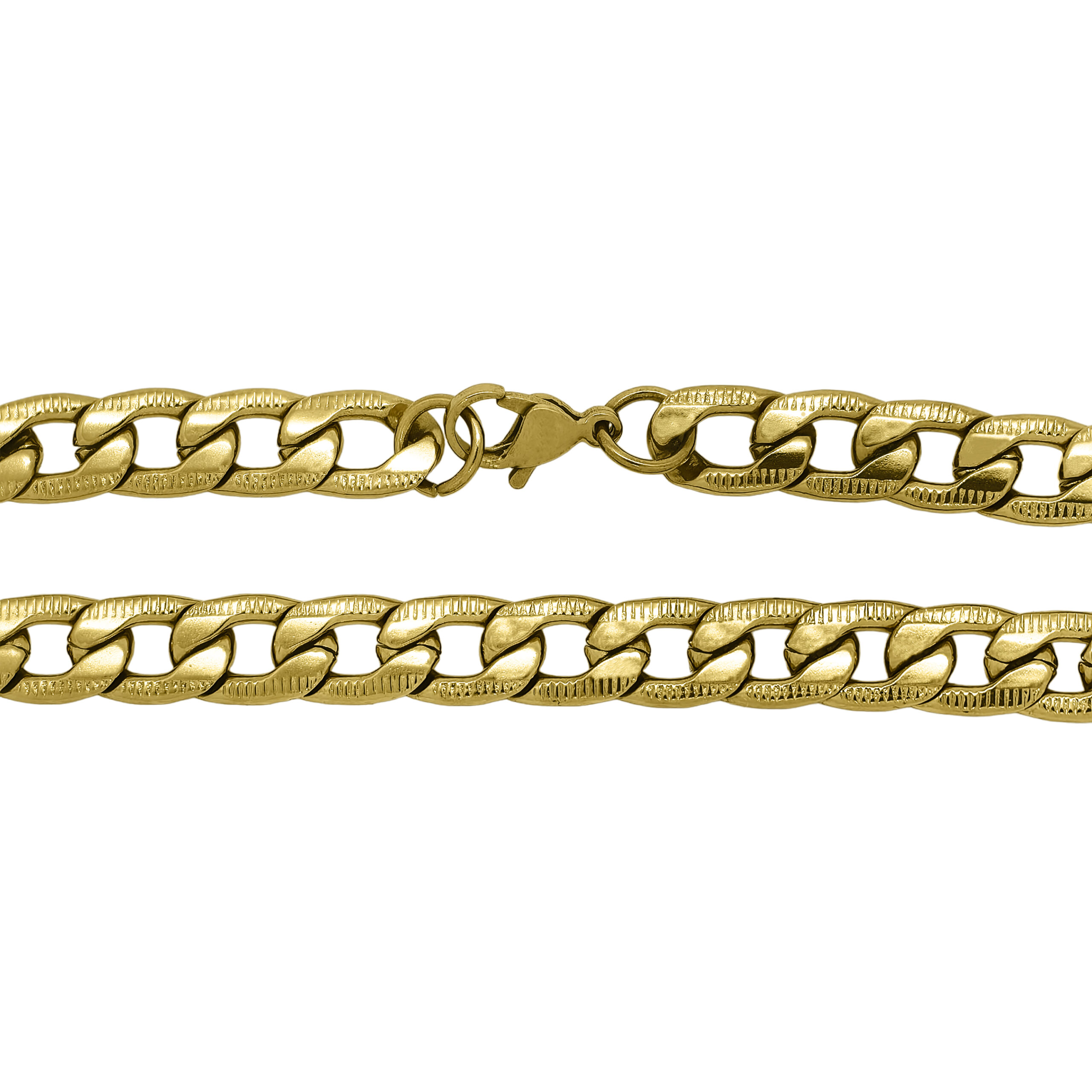 Lant placat aur 24K Golden Touch | Lant placat aur 24K barbati | afy.ro